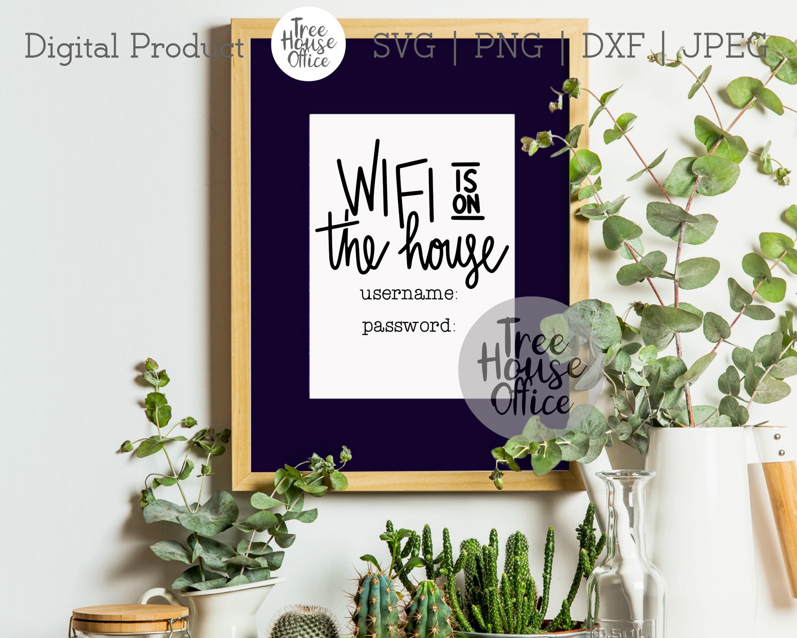 Wifi Sign SVG Bundle DXF JPEG Png Wifi Password Printable - Etsy Canada