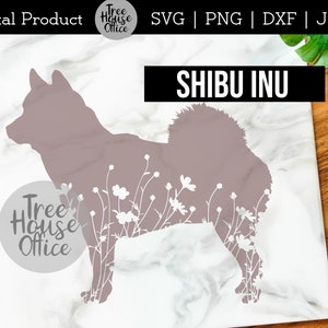 Shibu Inu SVG, DXF PNG Jpeg, Shibu Inu Dog Mandala Zentangle Svg, Dog ...