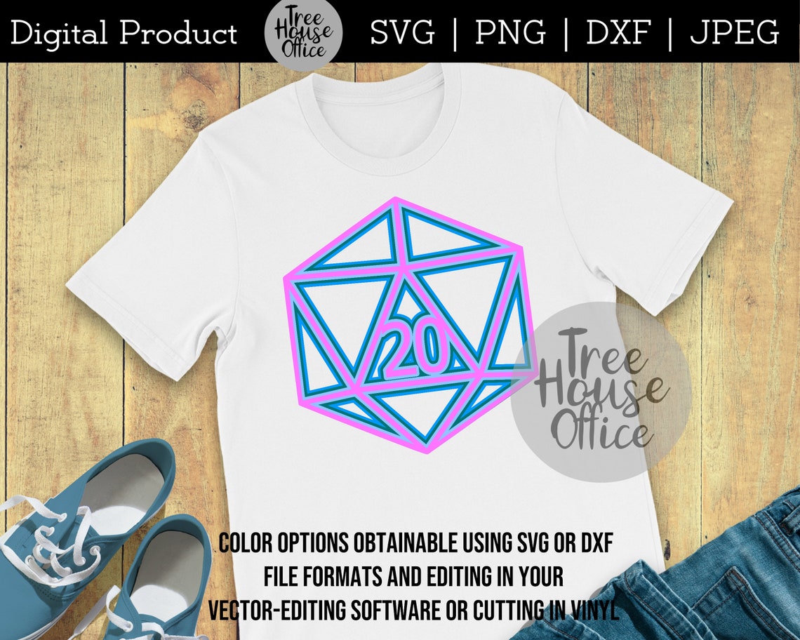Dnd Dice Bundle SVG Dxf/png/jpeg Dungeons and Dragons Svg | Etsy