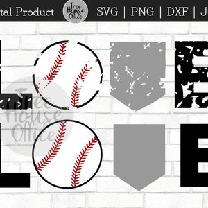 Baseball Love SVG, Jpeg, Png, Dxf, Baseball Svg, Women's Baseball ...