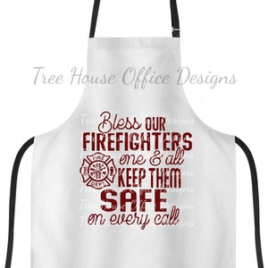 Bless Our Firefighters Svg/dxf/jpeg/png | Firefighter Svg | Thin Red ...