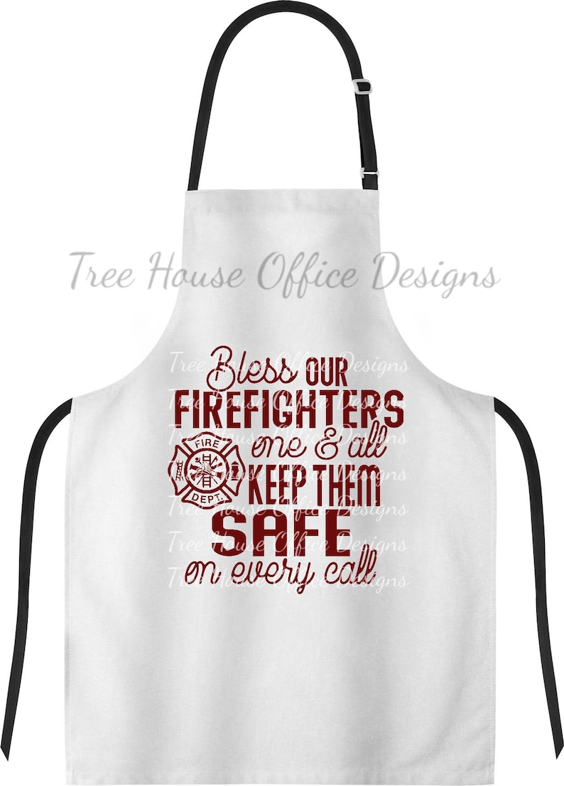 Bless Our Firefighters Svg/dxf/jpeg/png Firefighter Svg - Etsy