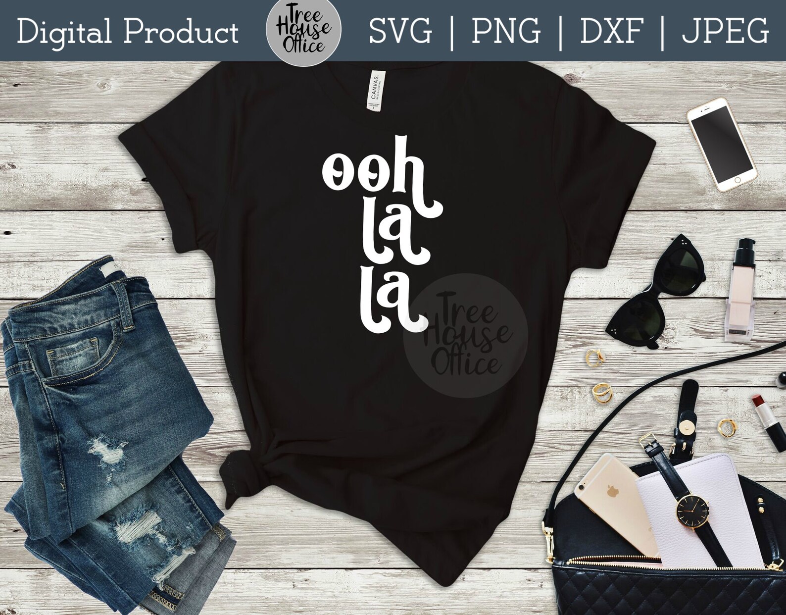 Ooh La La Svg Fancy Chic Quote Valentine Svg Over the Bed - Etsy