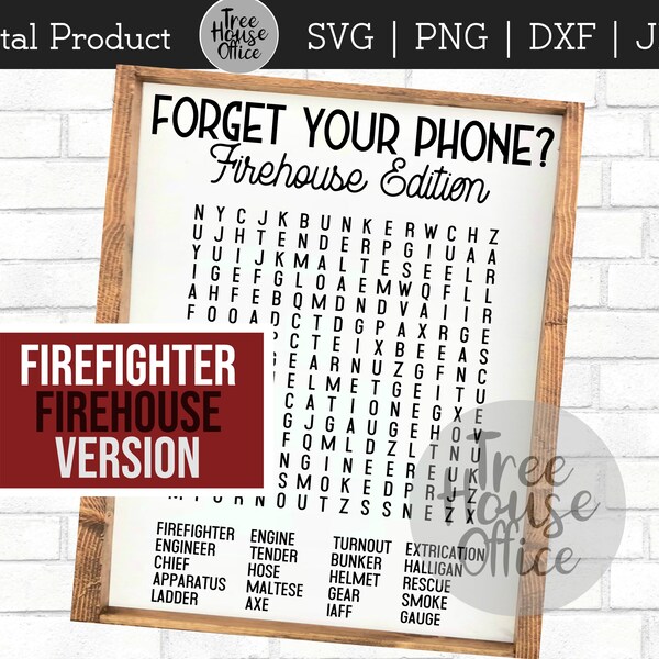 Firefighter Bathroom Signs - Etsy