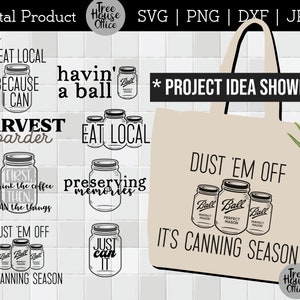 Canning SVG Bundle, Grab Your Balls It's Canning Season Svg, Funny Food ...