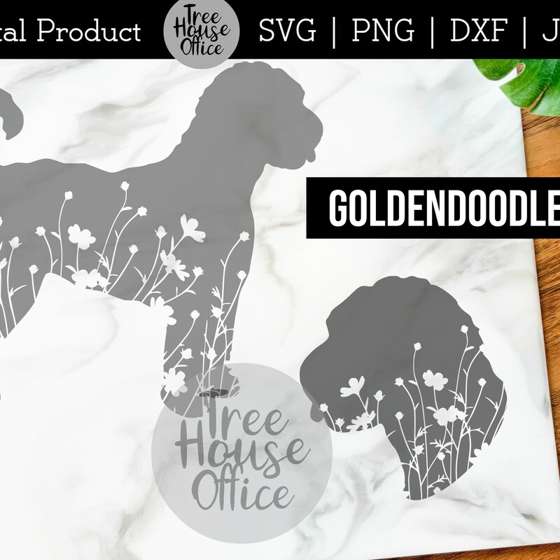 Goldendoodle Svg - Etsy