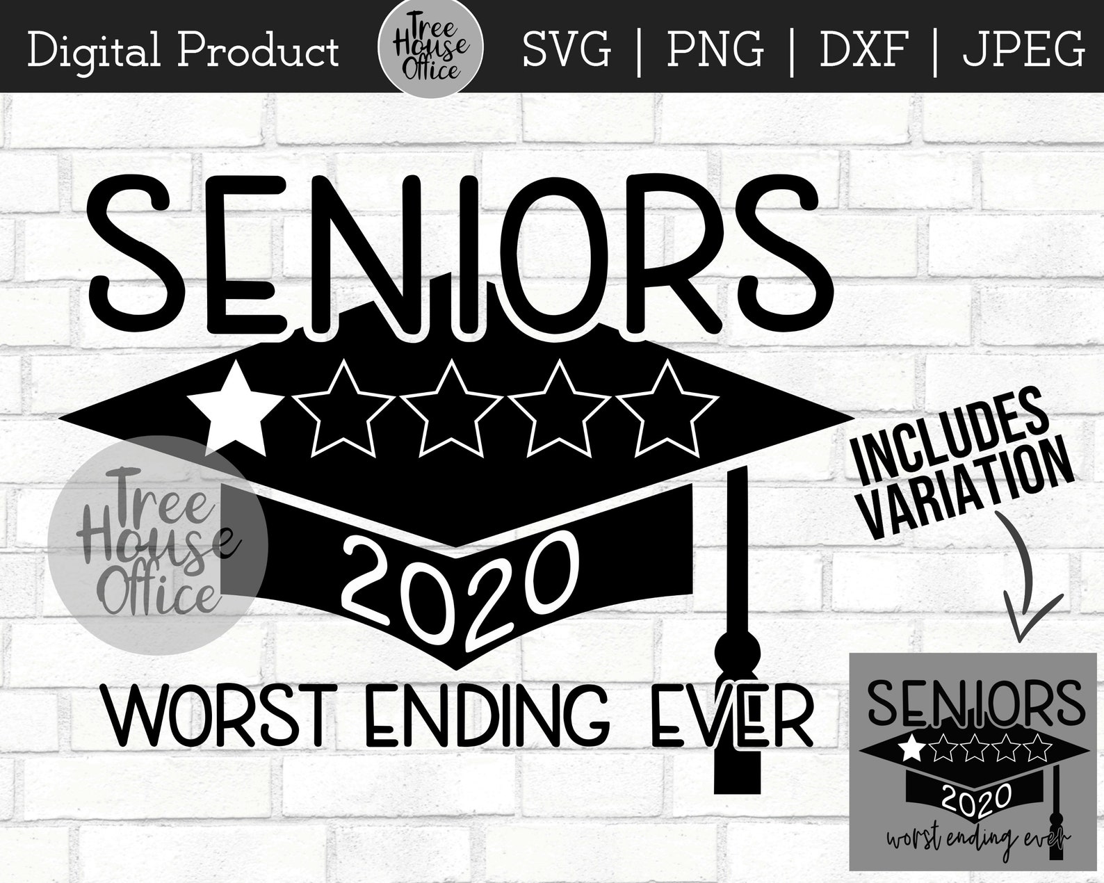 Senior 2020 Quarantine SVG Dxf/png/jpeg, Worst Ending Ever, Star Rating ...