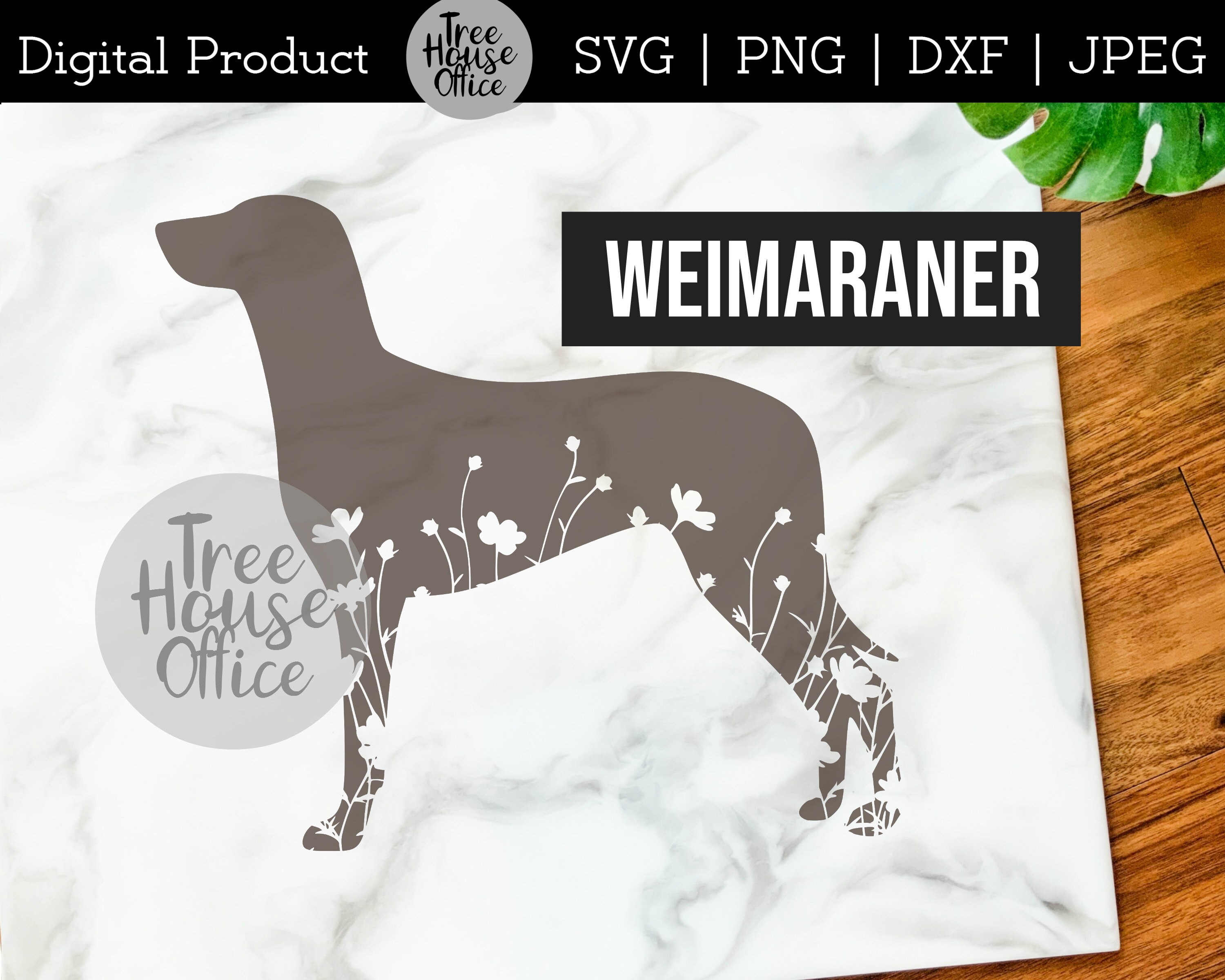 Weimaraner SVG DXF PNG jpeg Weimaraner Dog Mandala | Etsy