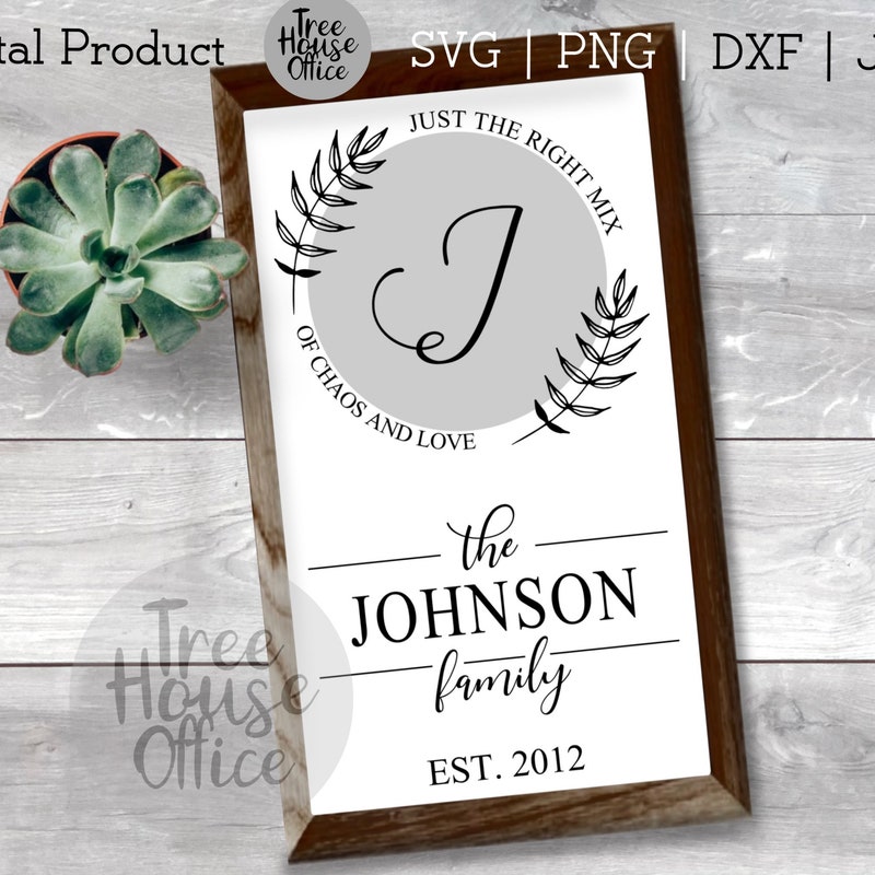 Last Name Svg - Etsy