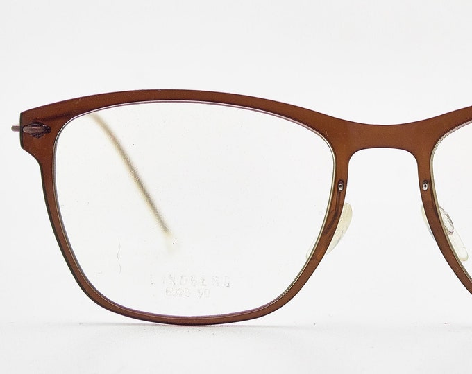N.O.S Man Eyewear LINDBERG 6525 50 Mm Nylon / Titanium Rim Eyewear Man ...