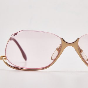 Vintage Eyewear Woman OPTOS by TARGET DESIGN T15-041 Gold Plated Luxury ...