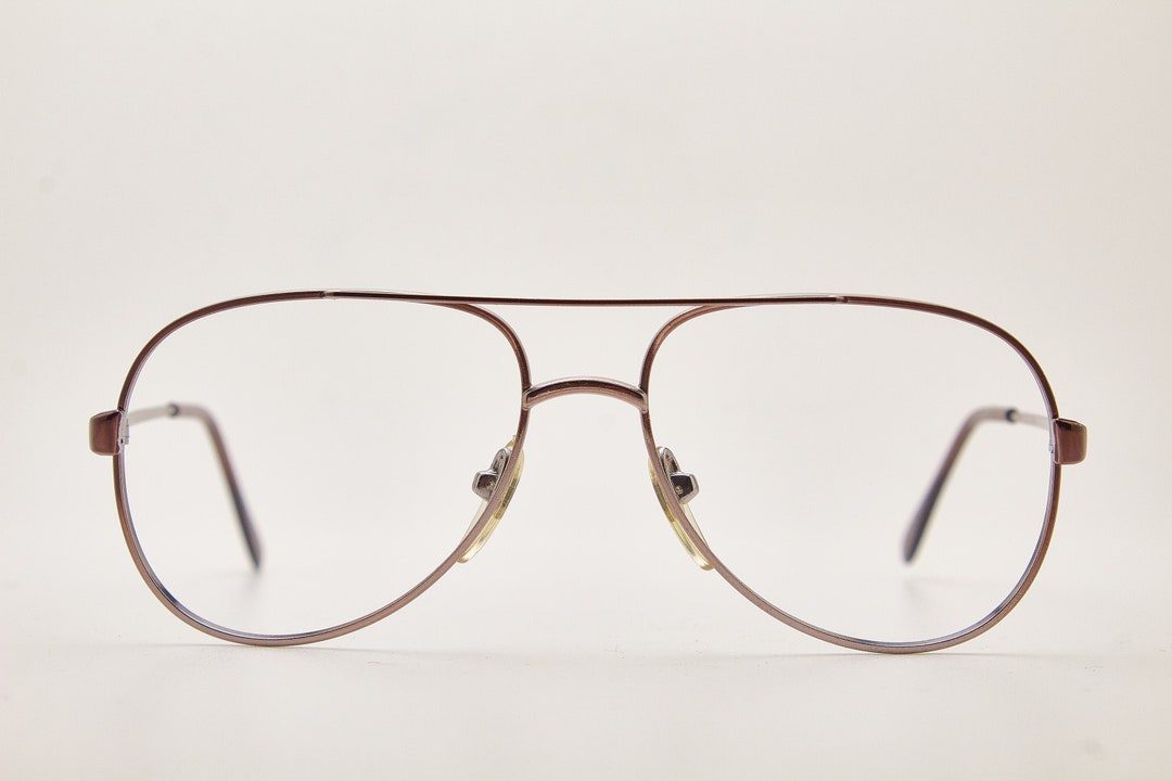 1980s Glasses/men's Vintage Eyewear MARCOLIN VILLAGE Red Metal Frame ...