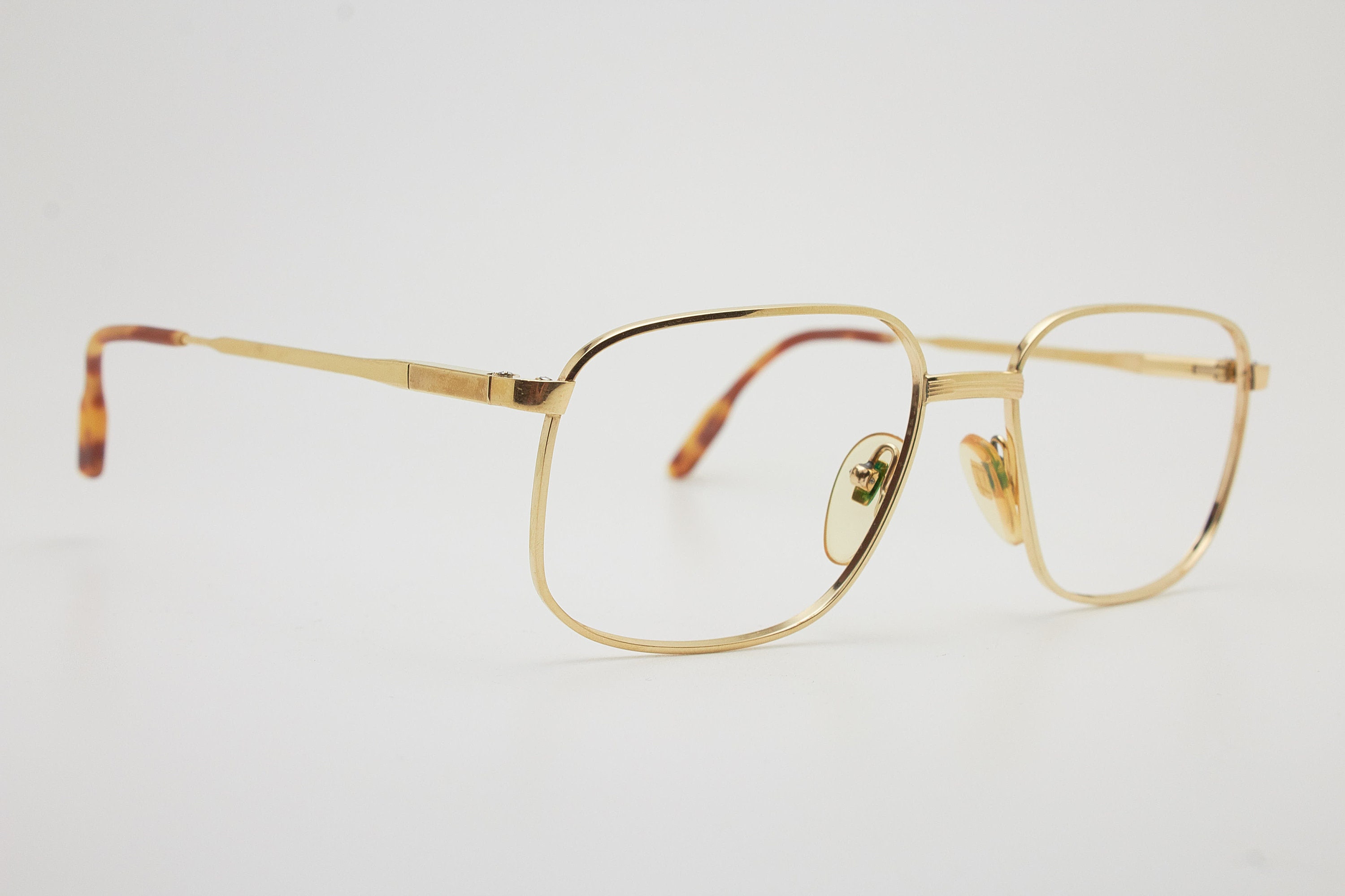 MOREL 5340 14K Gold Filled Vintage Glasses Aviator Stile High-fashion ...