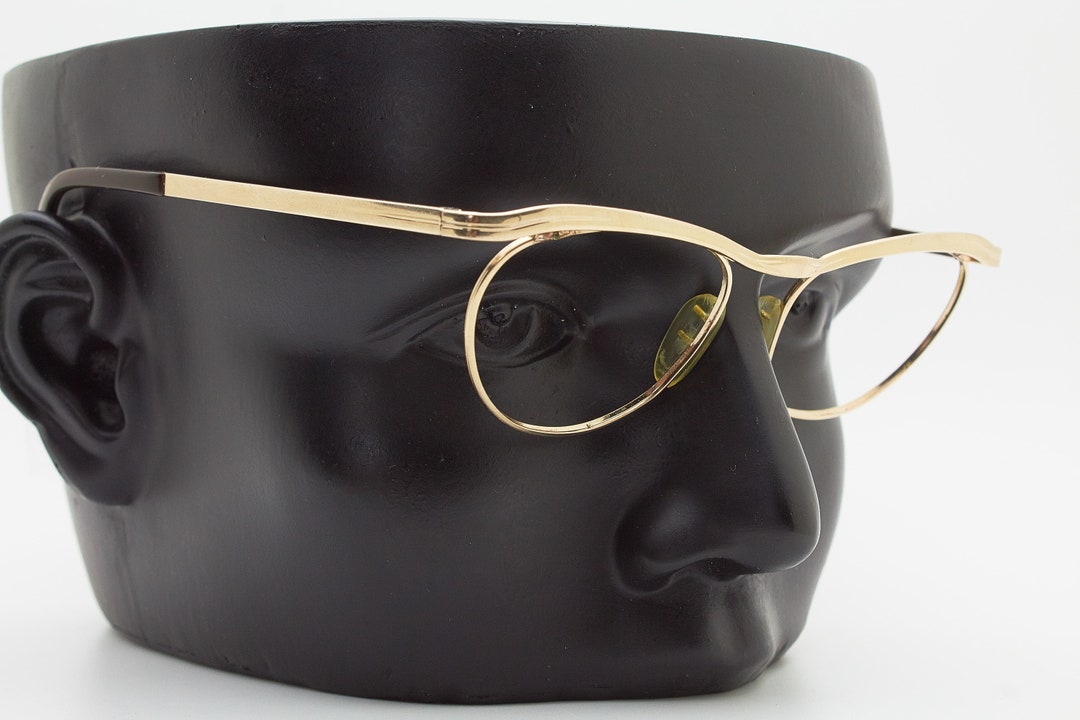 Golden Glasses MARWITZ Optima Golden Frame/hipster Eyewear/cateye ...