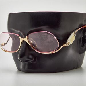 Vintage Eyewear Woman OPTOS by TARGET DESIGN T15-041 Gold Plated Luxury ...