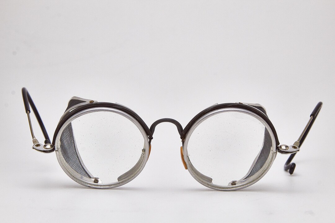 90s Glasses Burning Man Goggles NONAME Steampunk Goggles 49-20-145 ...