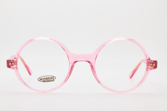 Round Glasses 1980s MISSONI M861 Pink Plastic Frame hipster Eyewear round Eyewear vintage Eye Glasses 1980s Sunglasses round Eyeglasses Etsy Canada