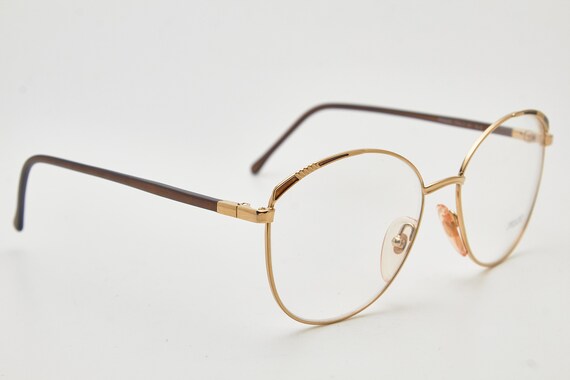 Filos 4405 Vintage Eye Glasses 1980s Plastic Oversize Gem
