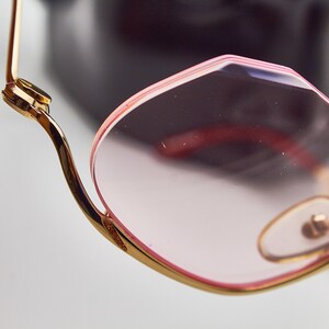 Vintage Eyewear Woman OPTOS by TARGET DESIGN T15-041 Gold Plated Luxury ...