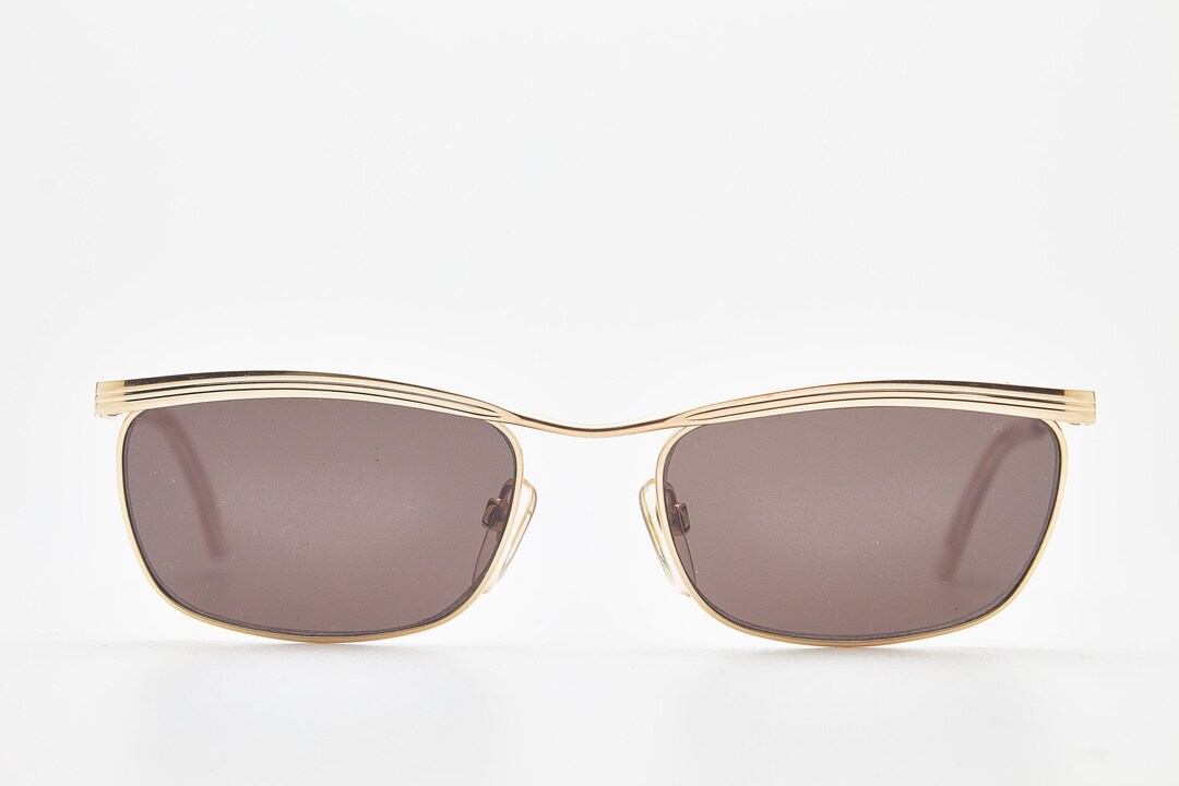 Vintage Man Eyewear VIENNALINE BEATRICE Gold Plated Eyeglasses Iconic ...