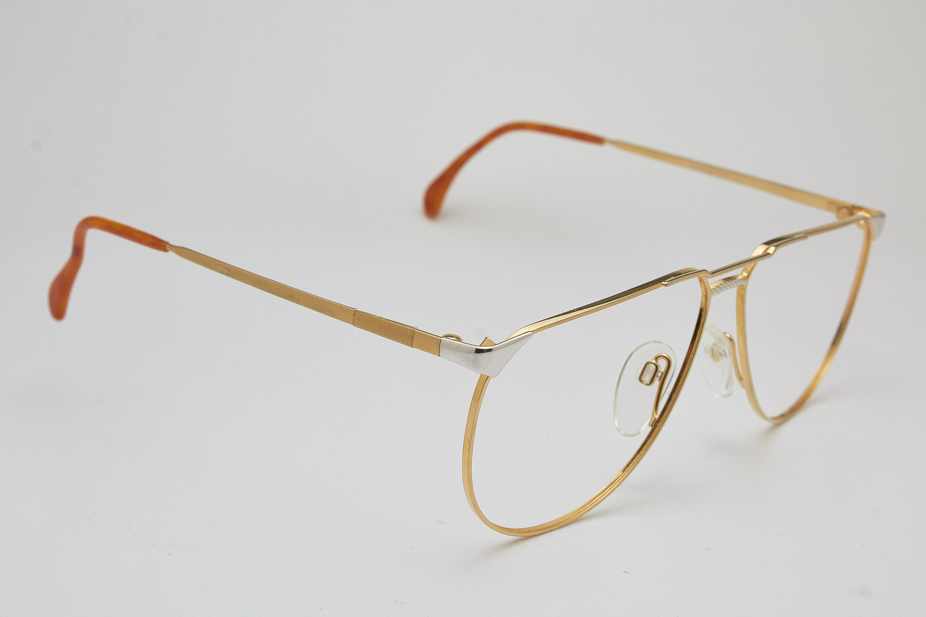 Vintage Sunglasses MENRAD 355 60-13 Oversize Gold Plated - Etsy