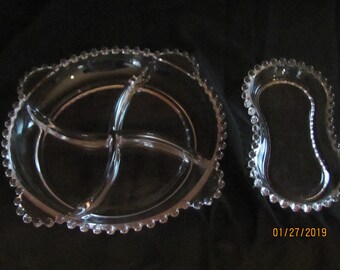 Candlewick glass | Etsy