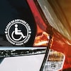 Wheelchair Handicap Symbol Decal - Etsy