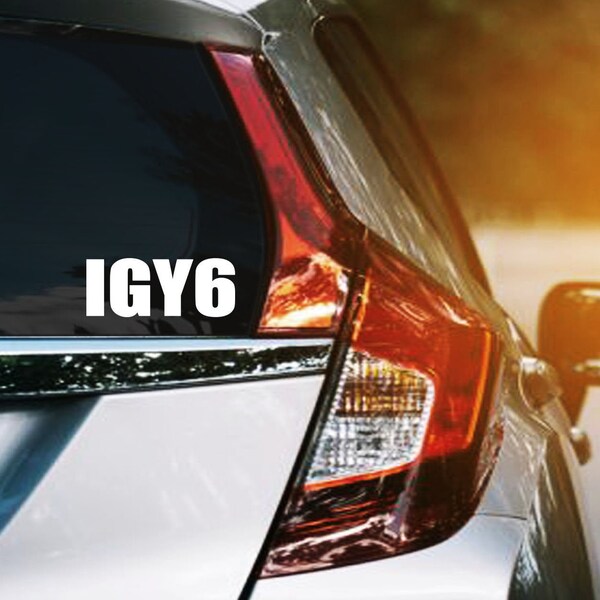 I Got Your Six Window Decal - Etsy