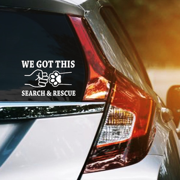Search and Rescue Decals - Etsy