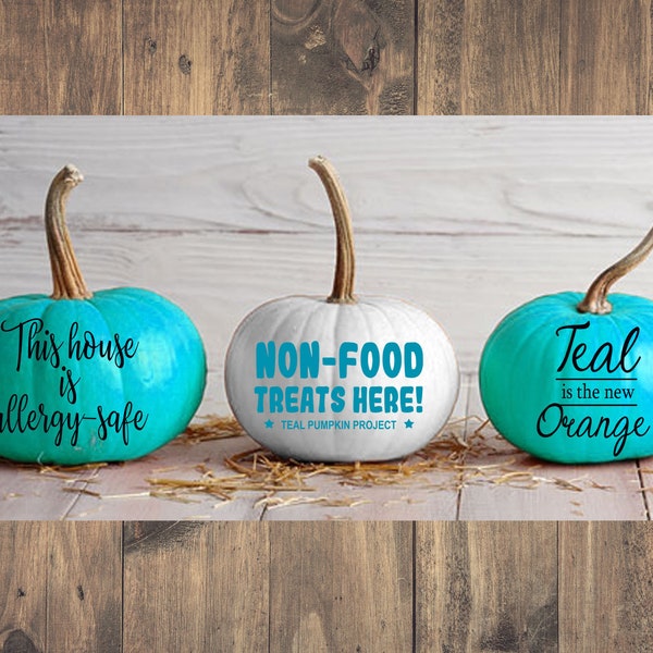 Teal Pumpkin - Etsy