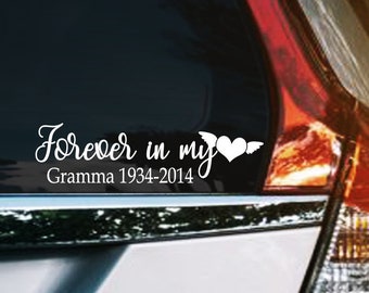 Loving Memory Decal | Etsy