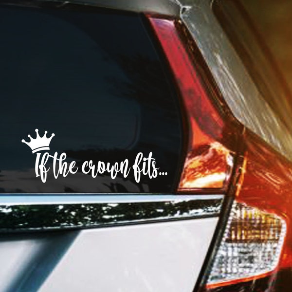 Princess Crown Decal - Etsy
