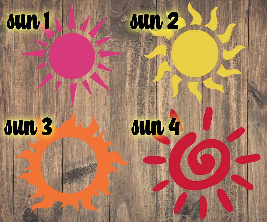 Sun Vinyl Decal, Summer Sun Car Window Sticker, Sunshine Beach Travel ...