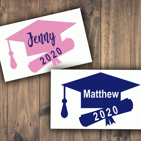 Graduation Car Decal - Etsy