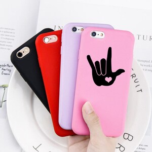 American Sign Language Vinyl Decal, Sign Language Hand I Love You With ...