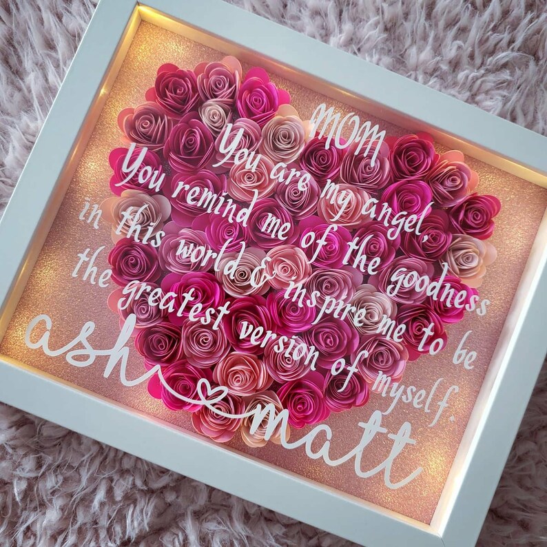 Mother's Day Shadow Box - Etsy
