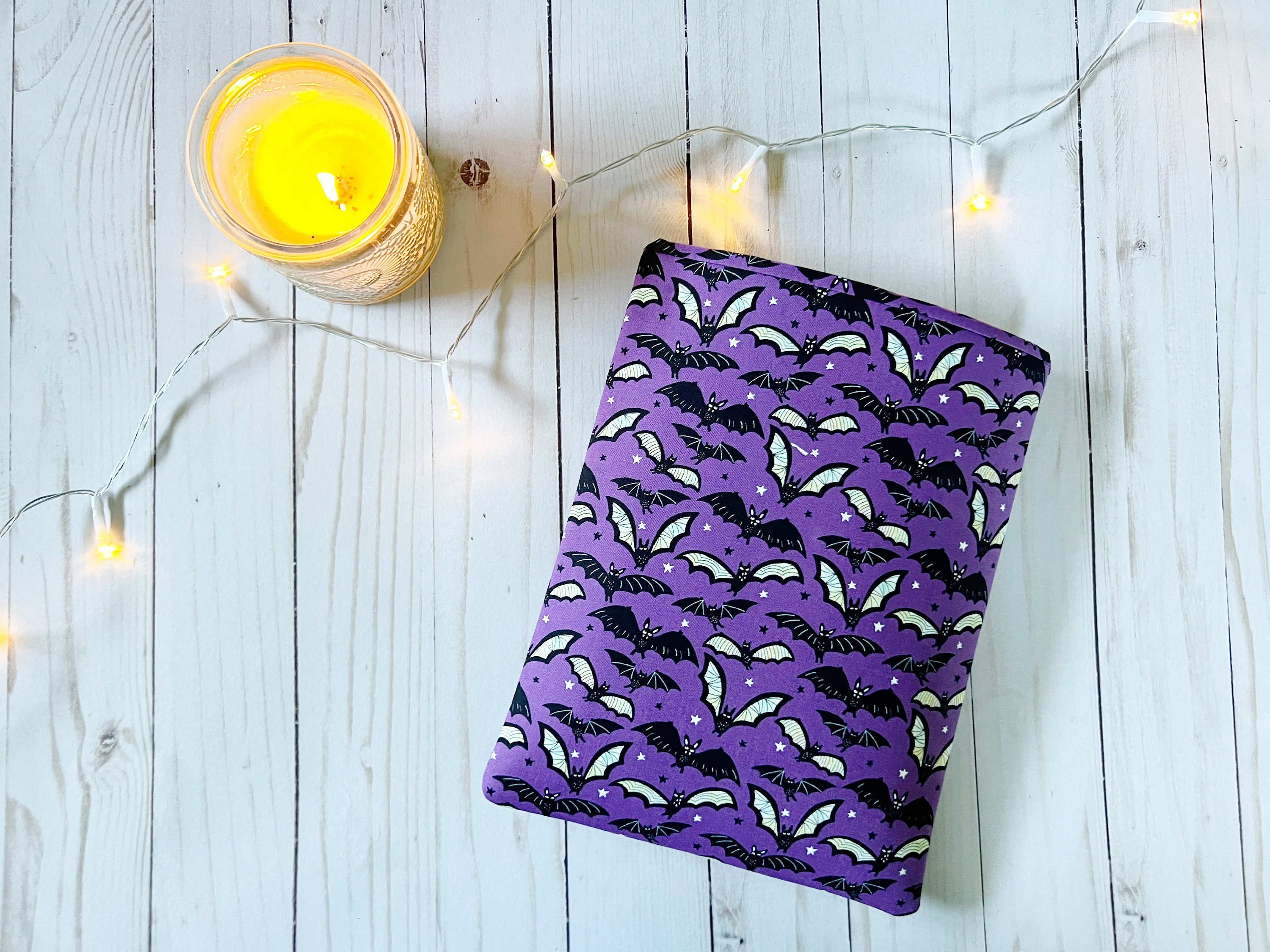 So Batty Padded Book Sleeve Book Protector Book Holder - Etsy