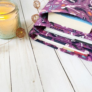 Mermaid Padded Book Sleeve | Book Holder | Book Protector | Book Cover ...