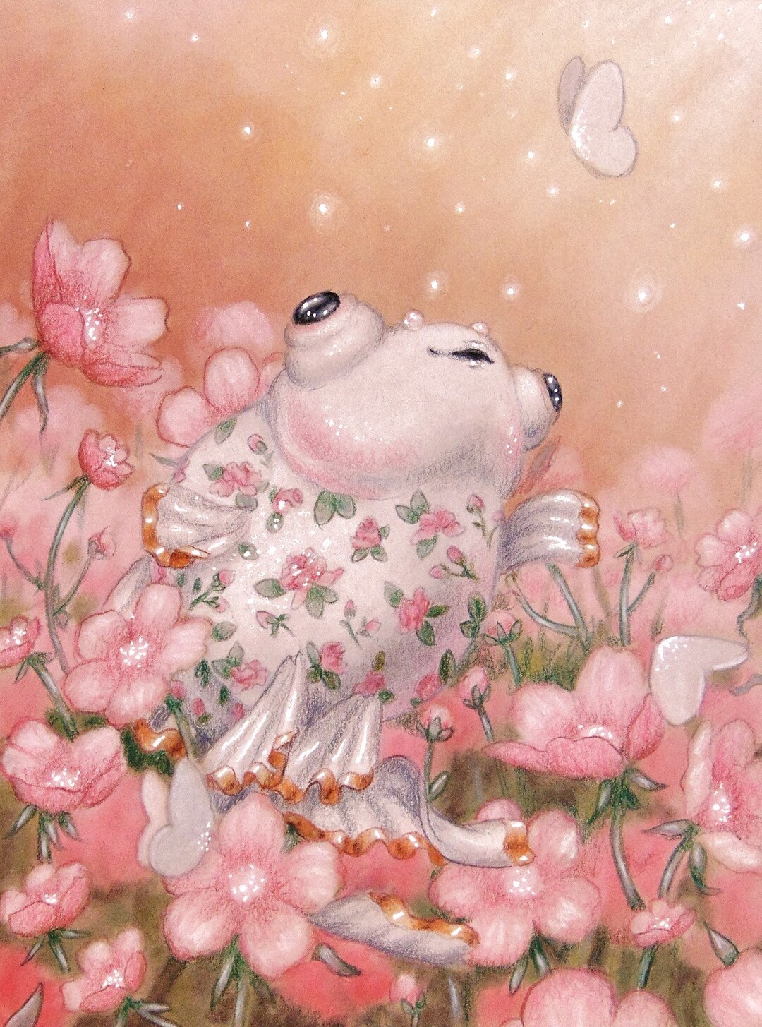 The Chase Print - Etsy