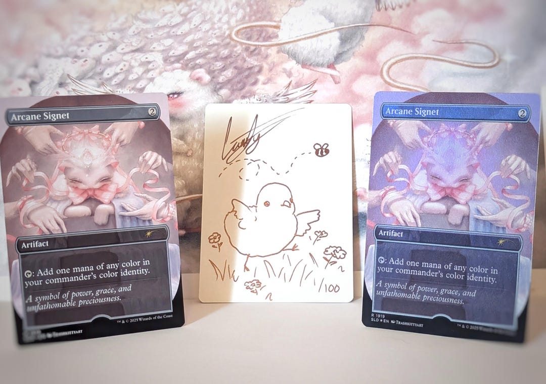 Arcane Signet - Signed Artist Proof, Limited Edition of 100 - Etsy