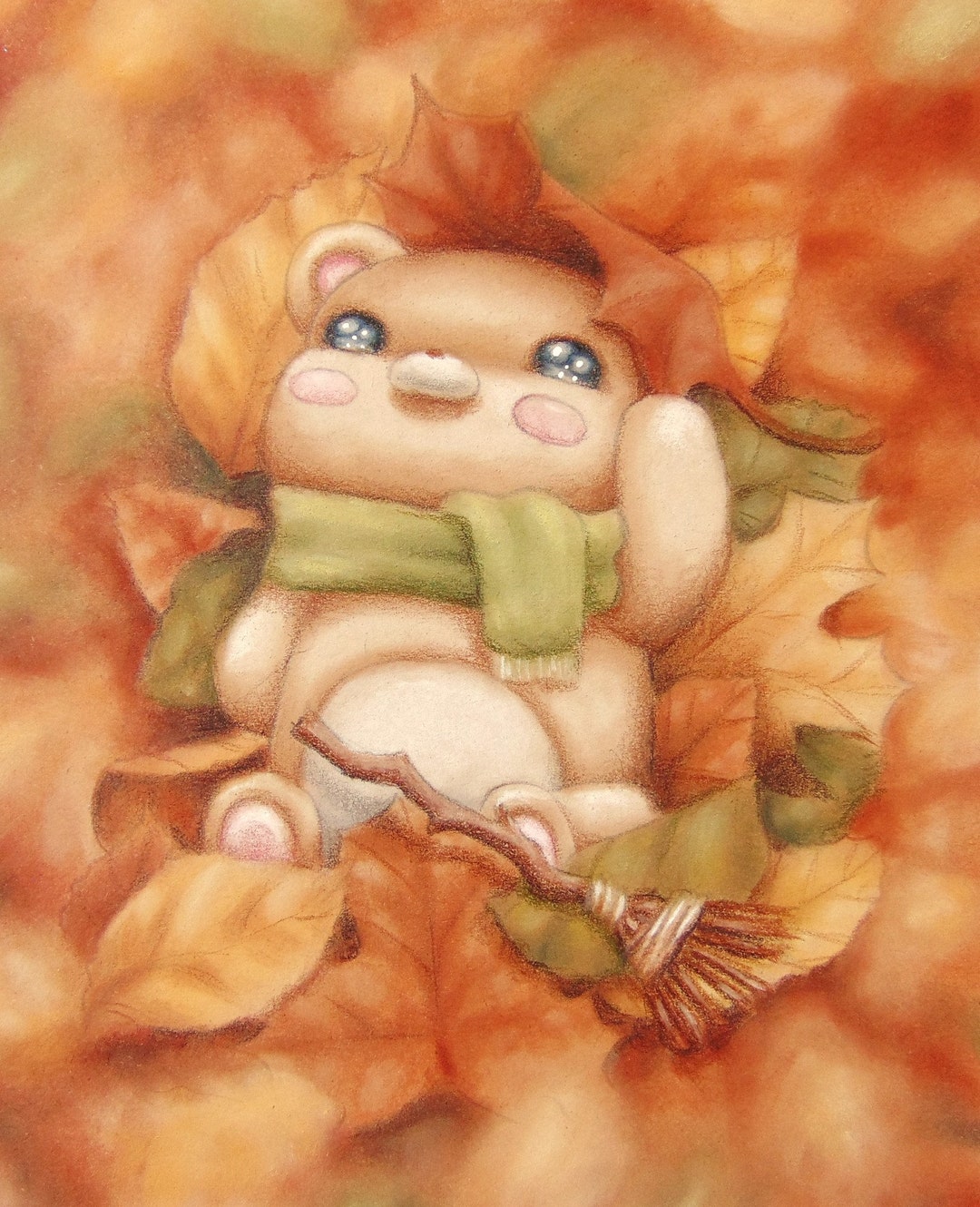 A Daunting Task Original Drawing - Etsy