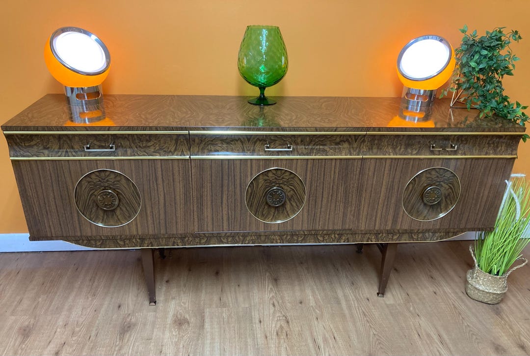 Vintage Formica 1960s / 1970s Sideboard - Etsy