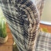 Mid Century Wingback Check Chair - Etsy UK