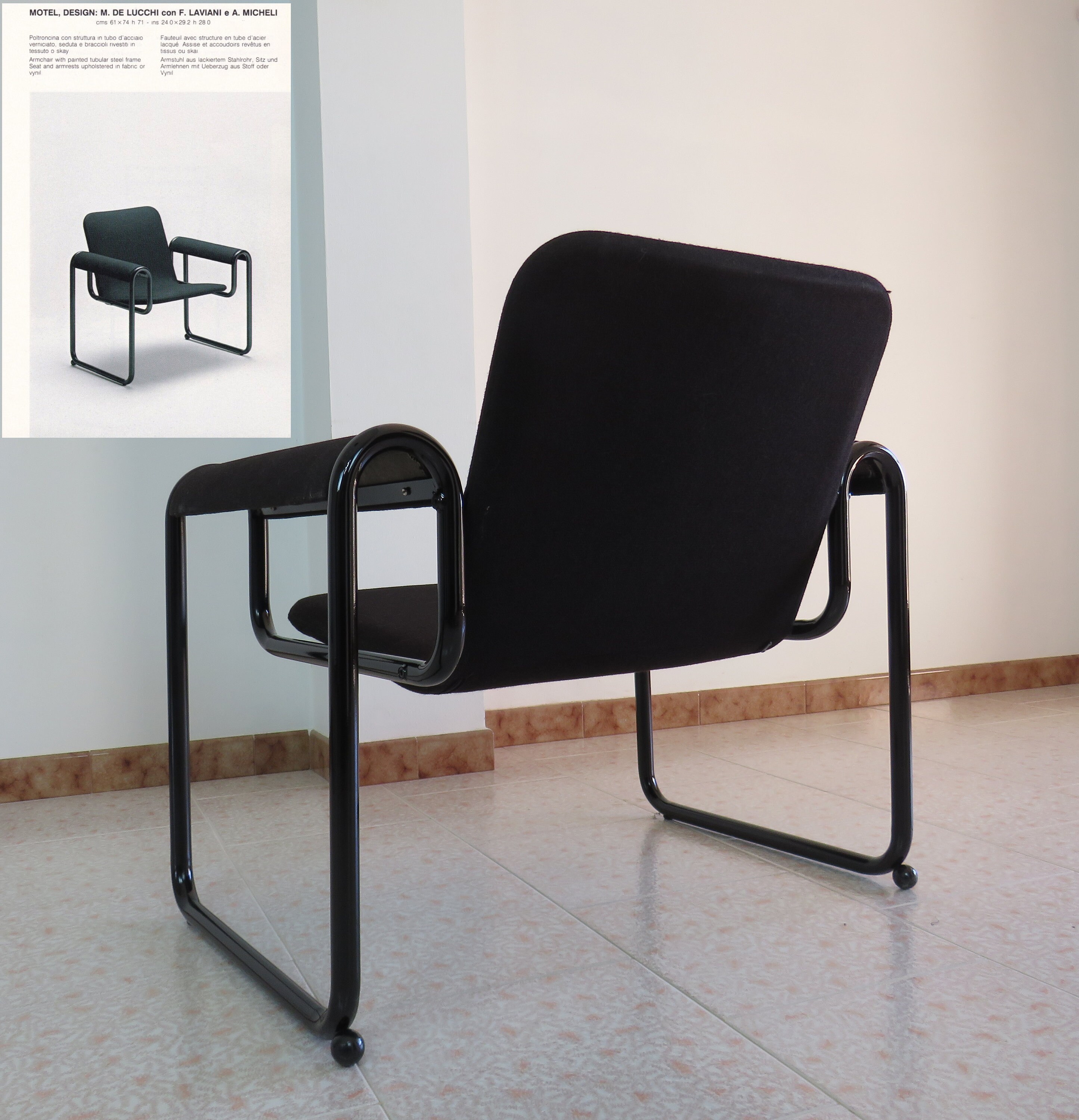 Motel Chair M.de Lucchi With F.laviani and A.micheli for - Etsy