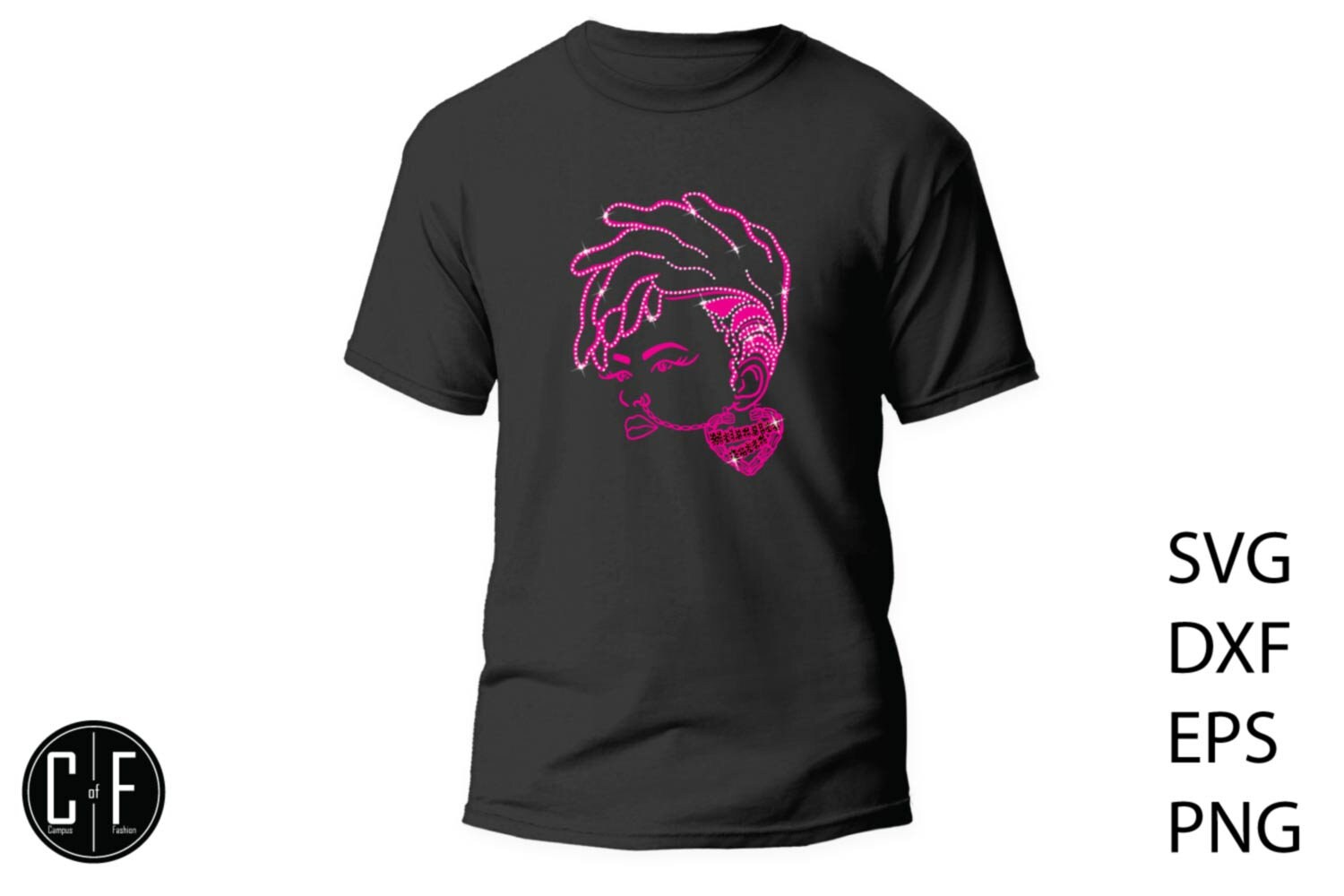 Melanated Queen SVG DXF PNG Eps Vector Art Commercial - Etsy