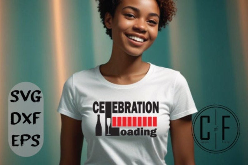 Celebration Loading | SVG | DXF | EPS | Vector Art Commercial ...