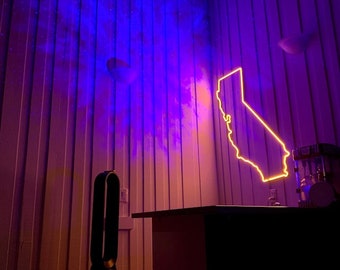 LED NEON Wall Art Maple Leaf - Etsy