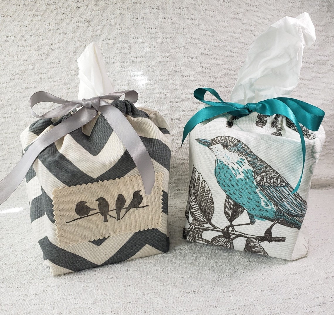 Tutorial Fabric Tissue Box Cover - Etsy