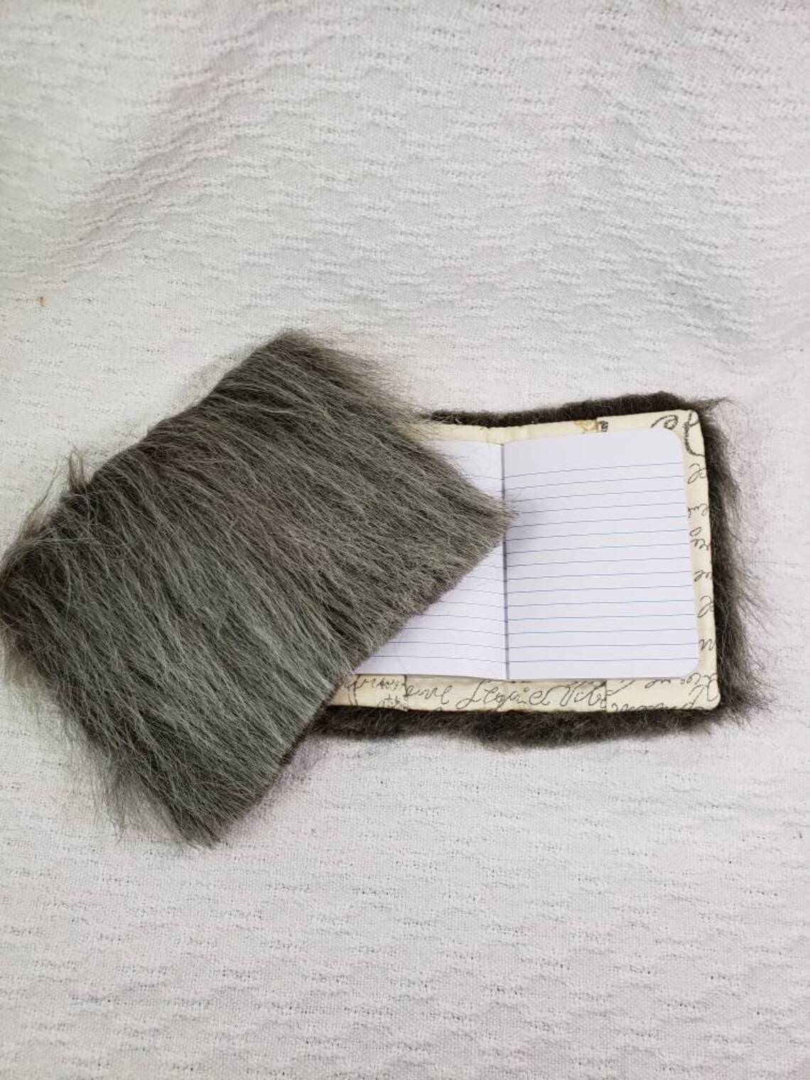 Faux Fur Fabric Journal Notebook Covers Small - Etsy