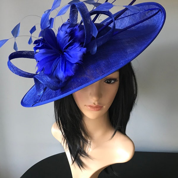 Blue Wedding Hat - Etsy UK